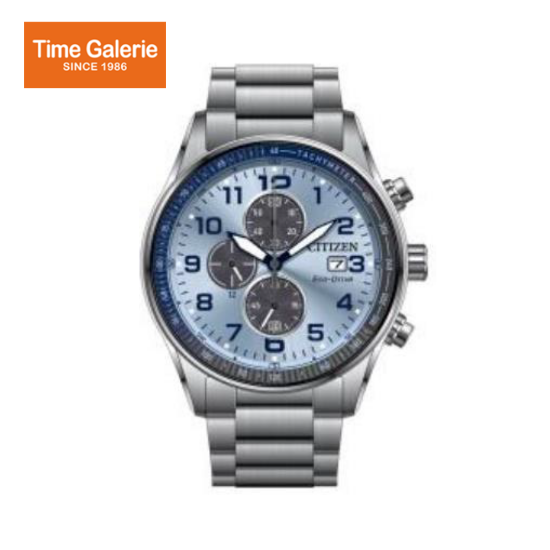 Citizen CA0770-72M Beginning Eco Drive Chronograph Stainless Steel Case ...