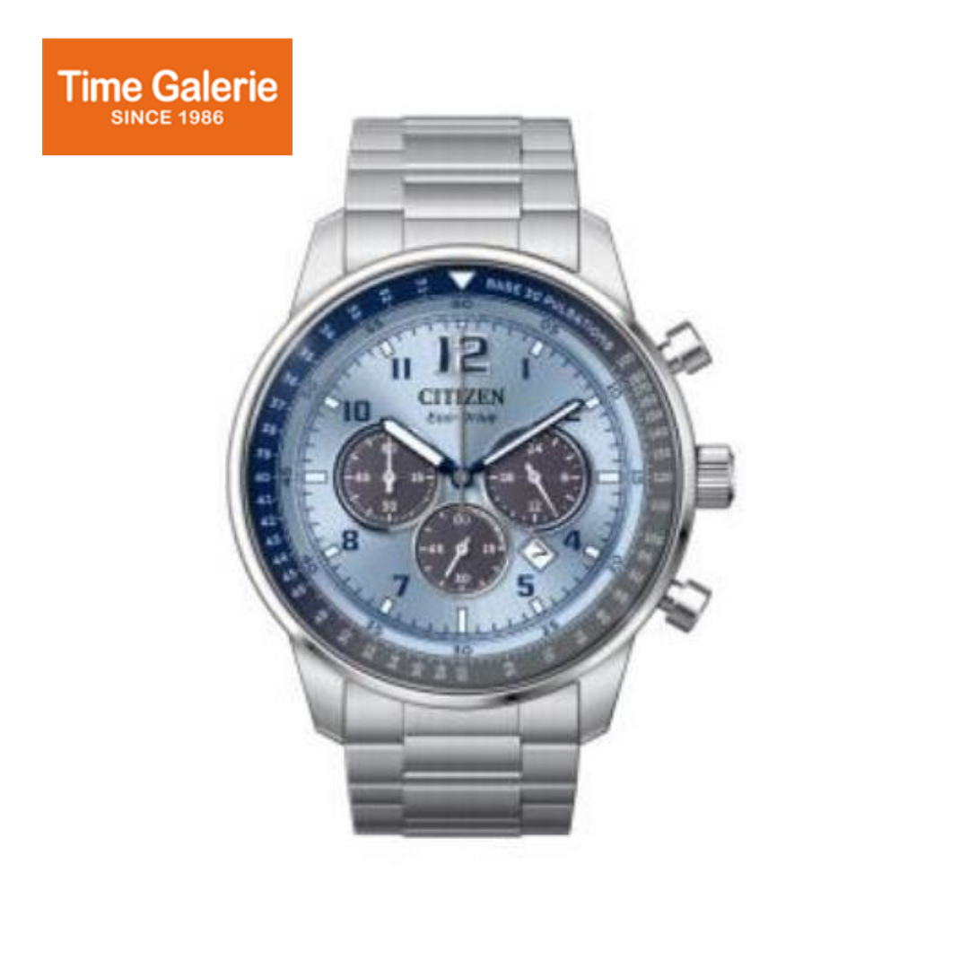 Citizen CA4500-83M Gent Beginning Blue Series Chronograph Light Blue ...