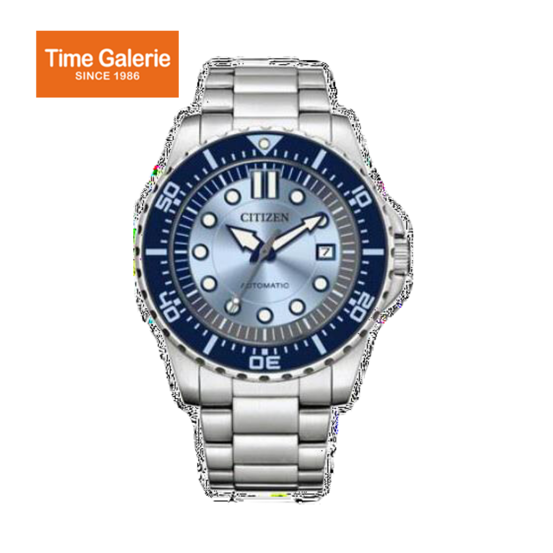 Citizen NJ0178-81M Beginning Automatic Mineral Crystal Glass Stainless ...
