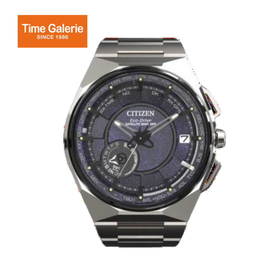 Citizen CC3097-52E Satellite Wave X Black Dial Super Titanium Bracelet