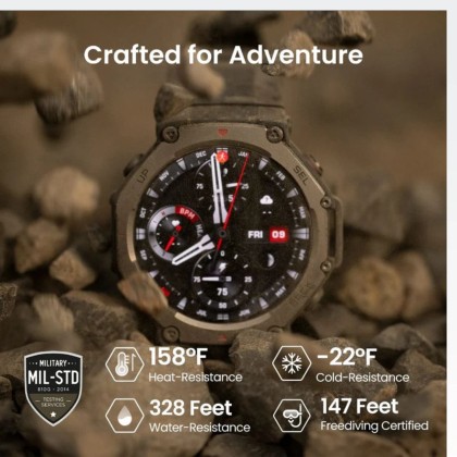 Amazfit T-Rex 3 A2323 Smartwatch Unisex Watch