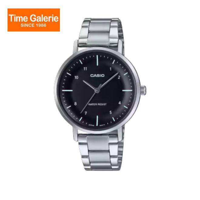 Casio General LTP-VT03D-1B Stainless Steel Band Women Watch