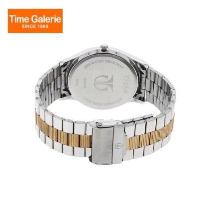 Titan Karishma 1650BM01 White Dial Stainless Steel Quartz Men Watch