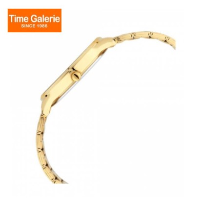 Titan Lagan 1775YM02 Gold Dial Stainless Steel Strap Quartz Men Watch