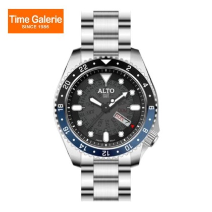 Alto ALT-DL02-BU-BK Grey Dial Stainless Steel Men Watch