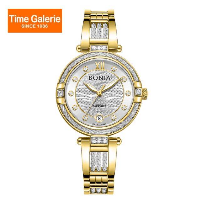 Bonia Valore Elegance BNB10849-2217S Silver Dial Color Women Watch
