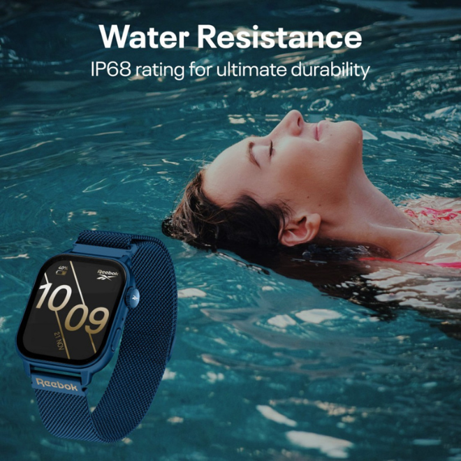 Reebok Relay Lite RV-RLI-U0-ANSN-BB|Navy Blue Unisex Smartwatch|1.85 ...