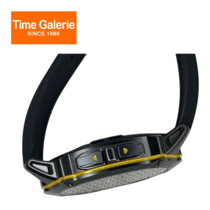 Caterpillar E1-160-21-100 Black Silicone Strap Men Smartwatch