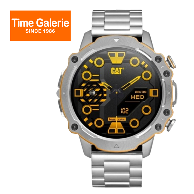 CAT E1-140-11-100 Stainless Steel Strap Men Smartwatch