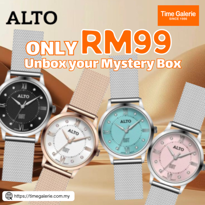 Blind Box Alto Analog Stainless Steel Women Watch