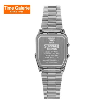 Casio Vintage AQ-800EST-1A Stranger Things Collab Stainless Steel Women ...