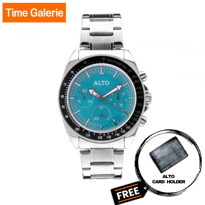 [Free Alto Card Holder] A&T ALTO ALT-220501G-3A1 Men Watch 43MM
