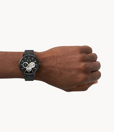 AX2748 - Armani Exchange Multifunction Black Stainless Steel Watch