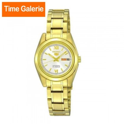 Seiko 5 SYMK30K1 Automatic 21 Jewels Gold Tone Stainless Steel Women Watch