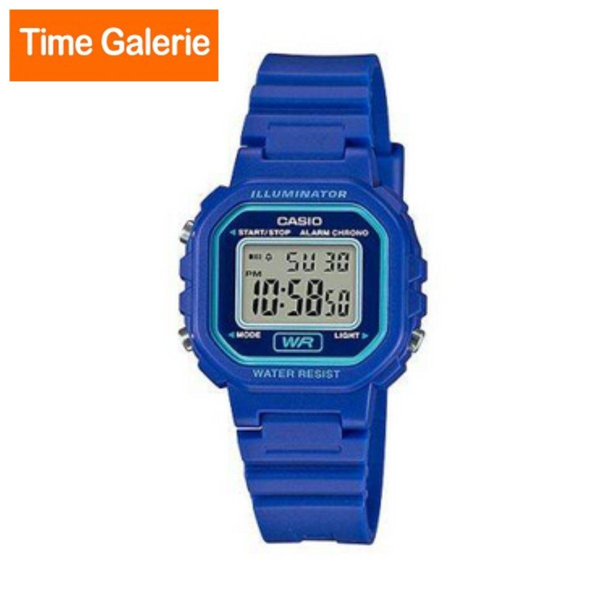 Casio General LA-20WH-2A Digital Blue Resin Band Kids Watch