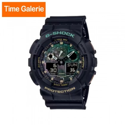Casio G-Shock GA-100RC-1A | ANA-DIGIT WATCH | ANALOG-DIGITAL WATCH ...