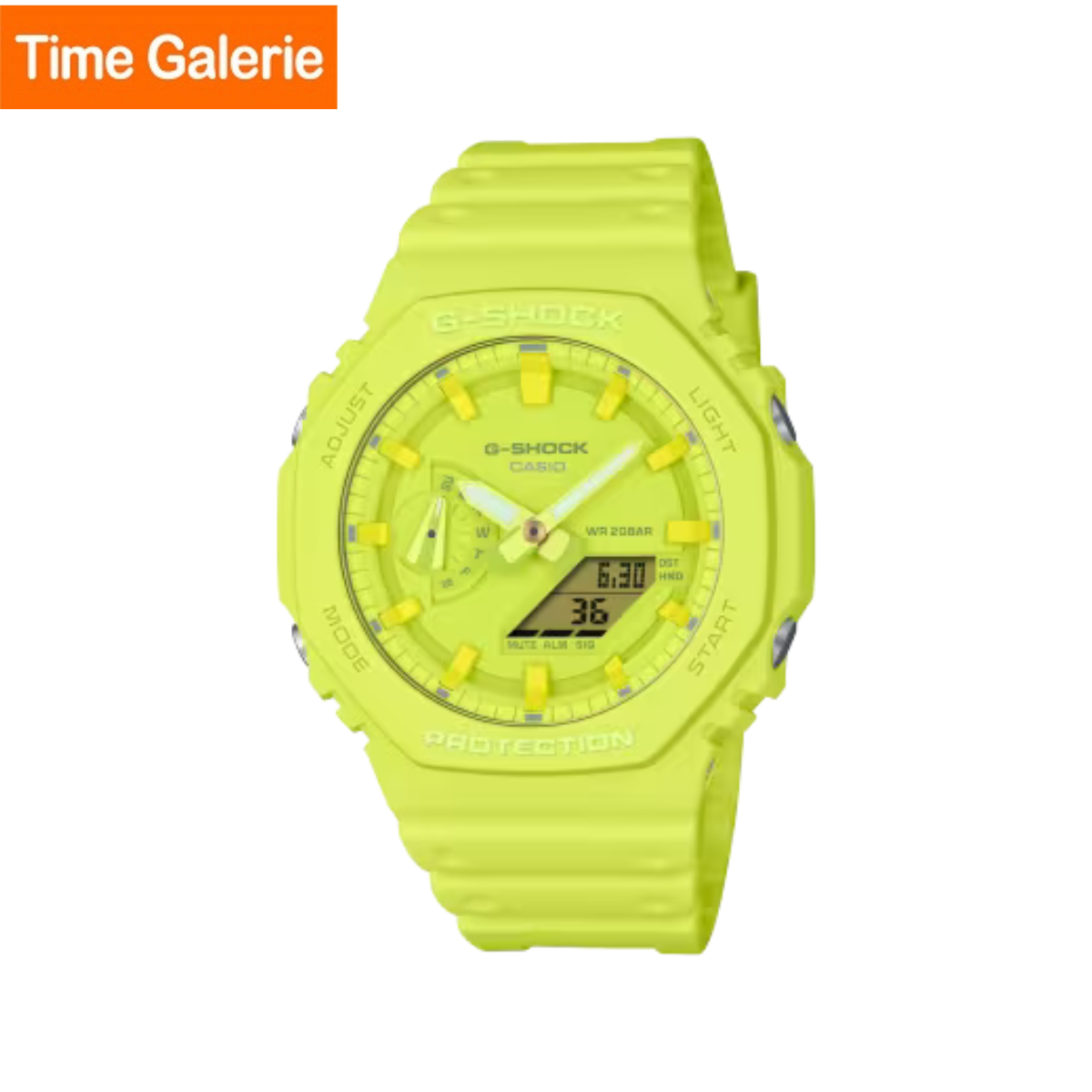 Casio G-Shock GA-2100-9A9 | Resin Band | Digital Watch | Jam Tangan Lelaki