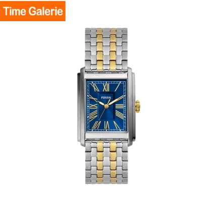 Fossil FS6010 Carraway Three-Hand Two-Tone Stainless Steel Men Watch