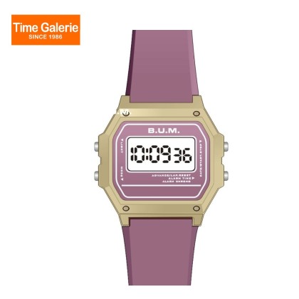 BUM Lady BUMWBM03208 Purple Strap Digital Quartz Watch