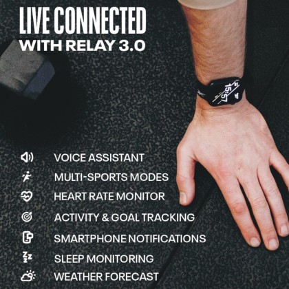 REEBOK Relay 3.0 Unisex Smartwatch AMOLED Display Bluetooth Calling ...