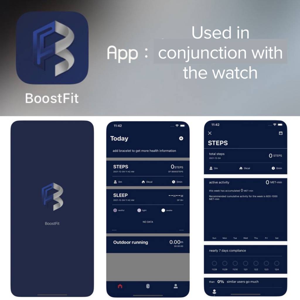 REEBOK Relay 3.0 Unisex Smartwatch AMOLED Display Bluetooth Calling ...