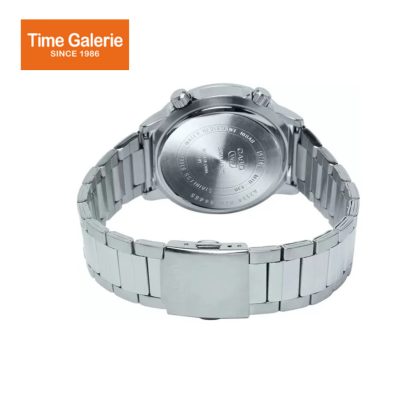 Casio Men's Analog Watch MTD-130D-1A2VDF Silver Stainless Steel Strap ...