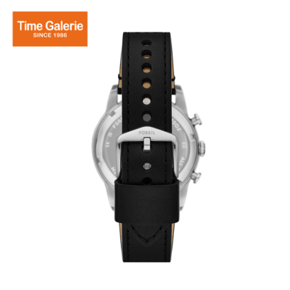 Fossil FS6086 Sport Tourer Chronograph Black Leather Watch