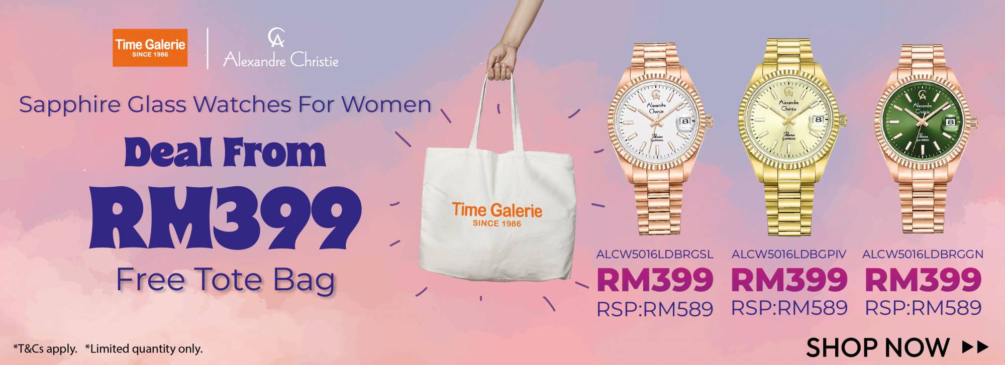 Time Galerie | Trusted Watch Shop Malaysia | Watches for Men and Women