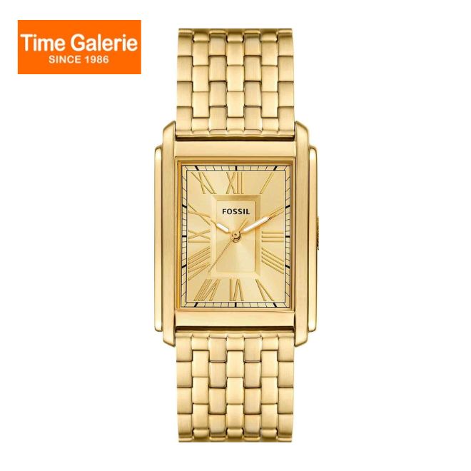 Fossil FS6009 Carraway Three-Hand Gold-Tone Stainless Steel Men Watch