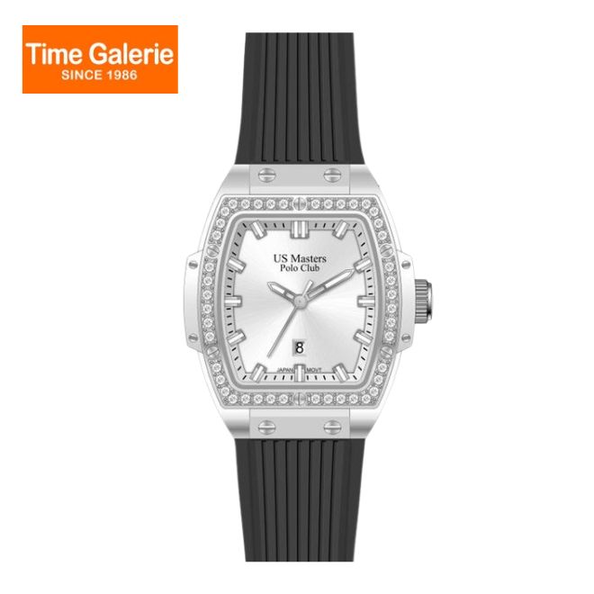 U.S Master Polo Club USM-DK02-SL-WE Silicone Strap Women Watch