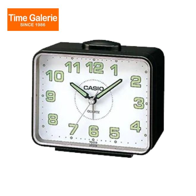 CASIO TQ-218-1B Desk Top Analog Clock