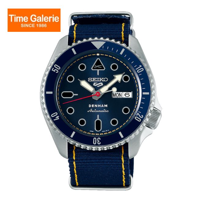 Seiko SRPL35K1 Denham Limited Edition Nylon Band Men Watch