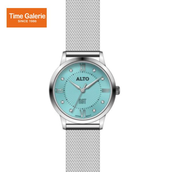 Alto ALT-EG03-SL-BU Analog Blue Dial Stainless Steel Women Watch