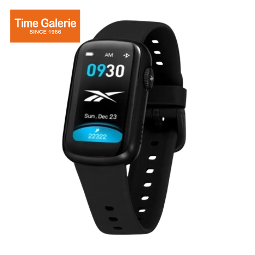 Reebok Weller RV-WEL-U0-ABIB-BB|Black Unisex Smartwatch| Bluetooth Call ...