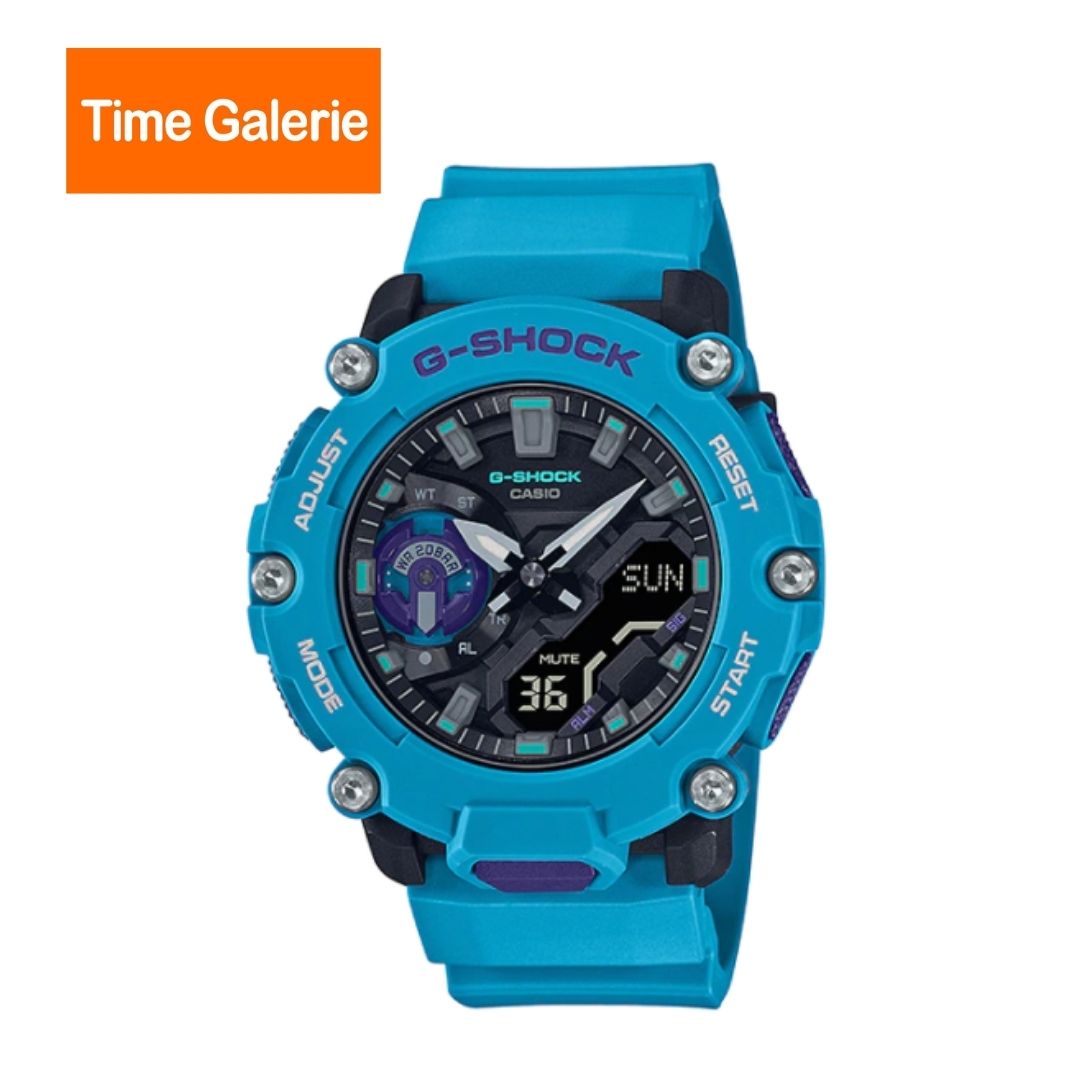CASIO G-SHOCK GA-2200-2ADR | ANA-DIGIT WATCH | ANALOG-DIGITAL WATCH ...