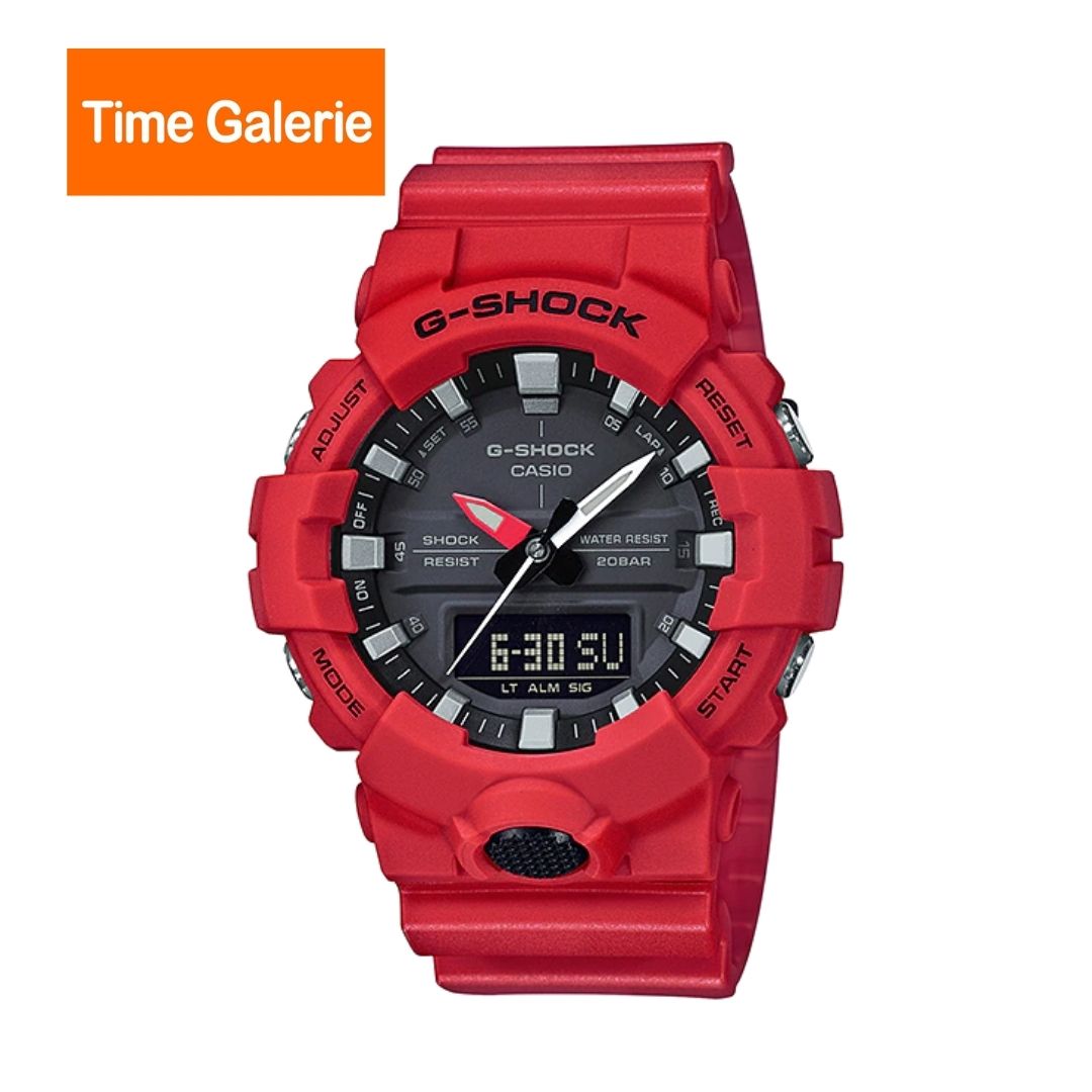 CASIO G-SHOCK GA-800-4ADR | ANA-DIGIT WATCH | ANALOG-DIGITAL WATCH ...