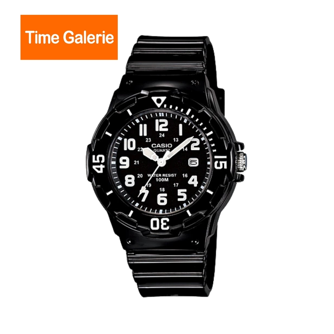 CASIO GENERAL LRW-200H-1BVDF | ANALOG WATCH | JAM TANGAN 3 JARUM | JAM ...