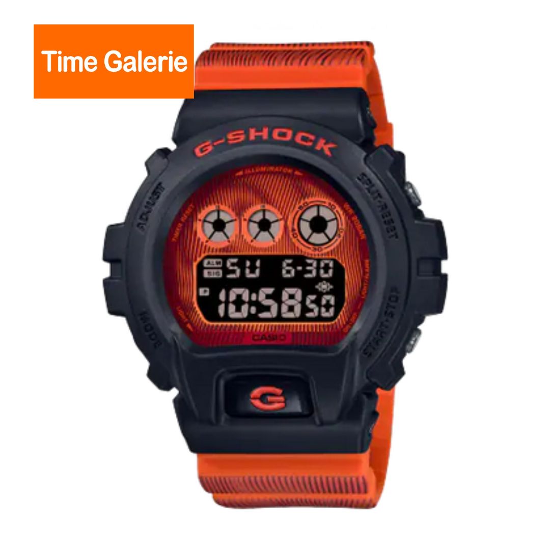 Casio G-Shock Time Distortion Series DW-6900TD-4 | Resin Band | Digital ...
