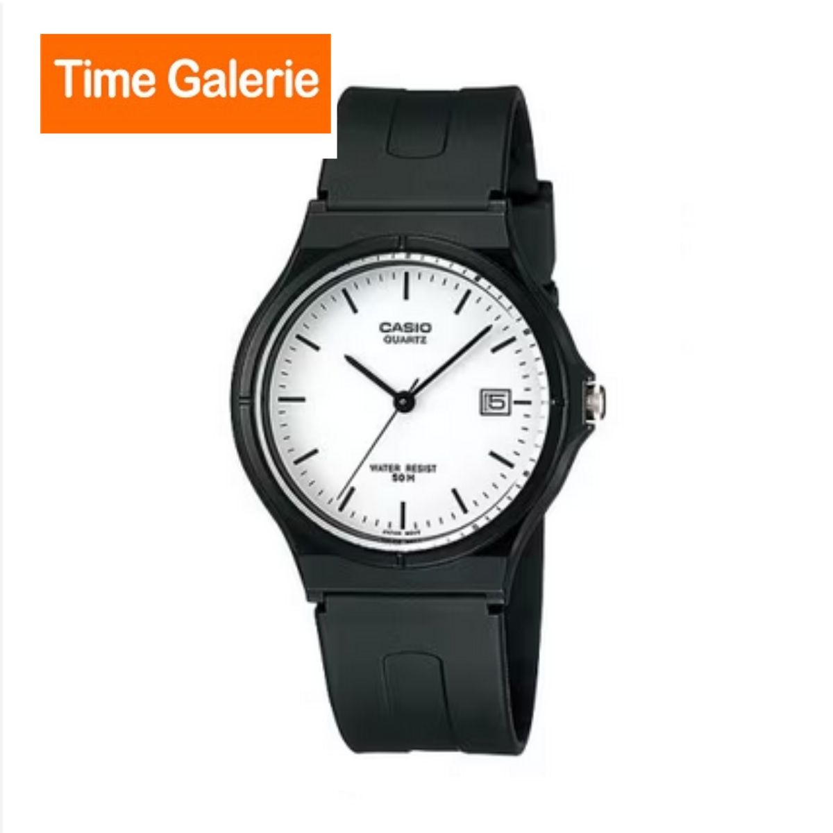 Casio General MW-59-7EV Black Resin Band Men Watch