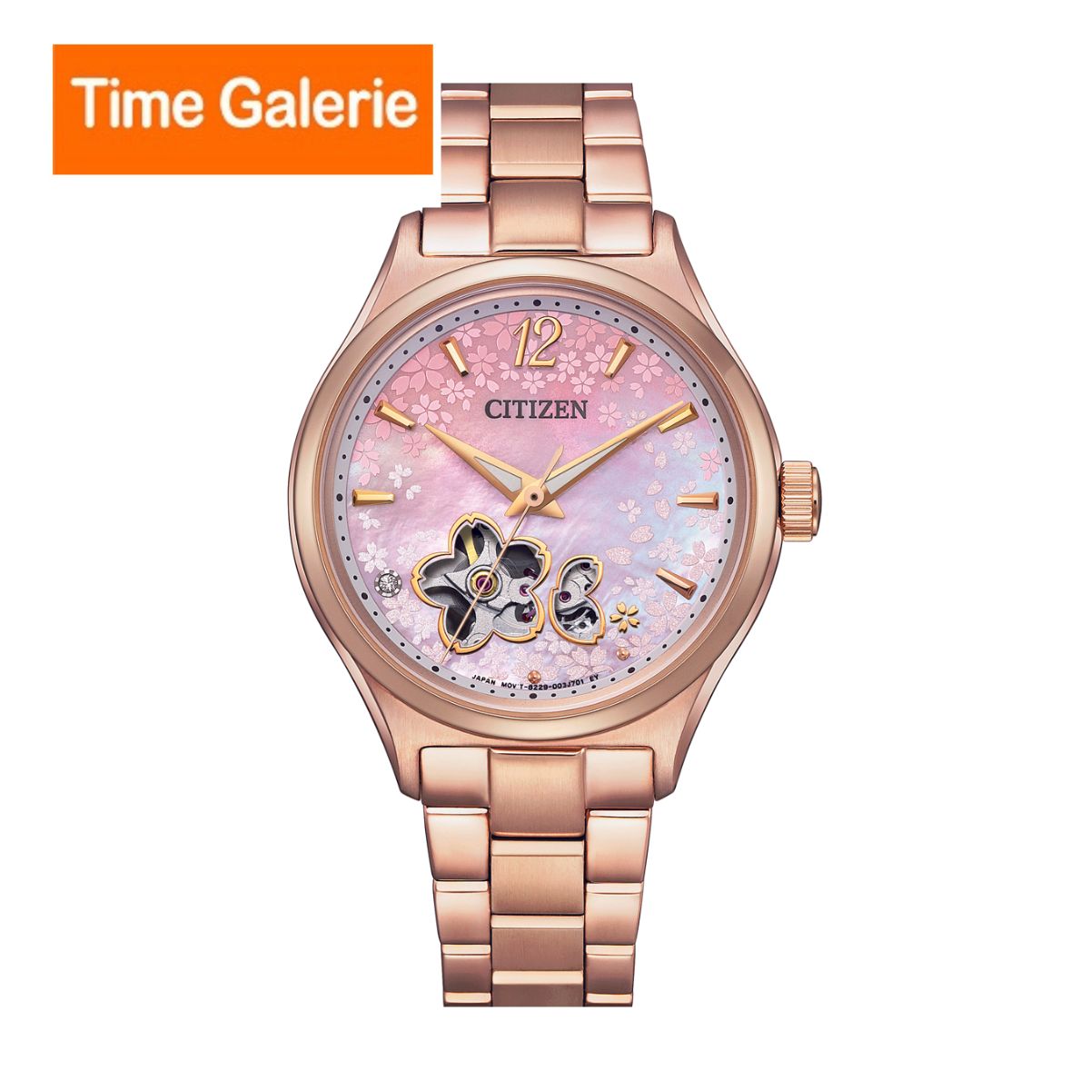 Citizen PC1017-61Y Mechanical Sakura Limited Women Watch