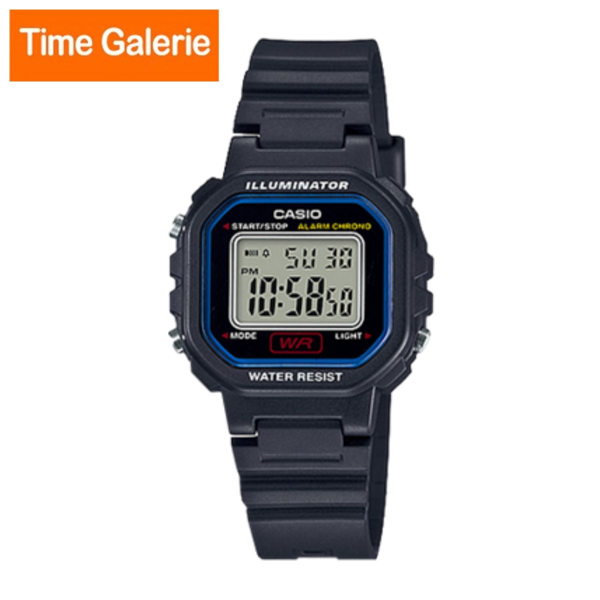 Casio General LA-20WH-1C Classic Digital Black Resin Digital Women Watch