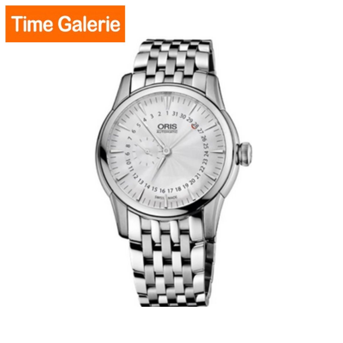 Oris Artelier Small Second & Pointer Date Stainless Strap Automatic Men ...