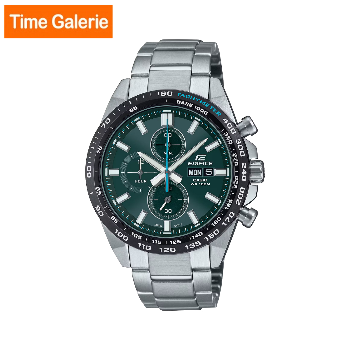 Casio Edifice EFR-574DB-3AV Chronograph Stainless Steel Strap with ...