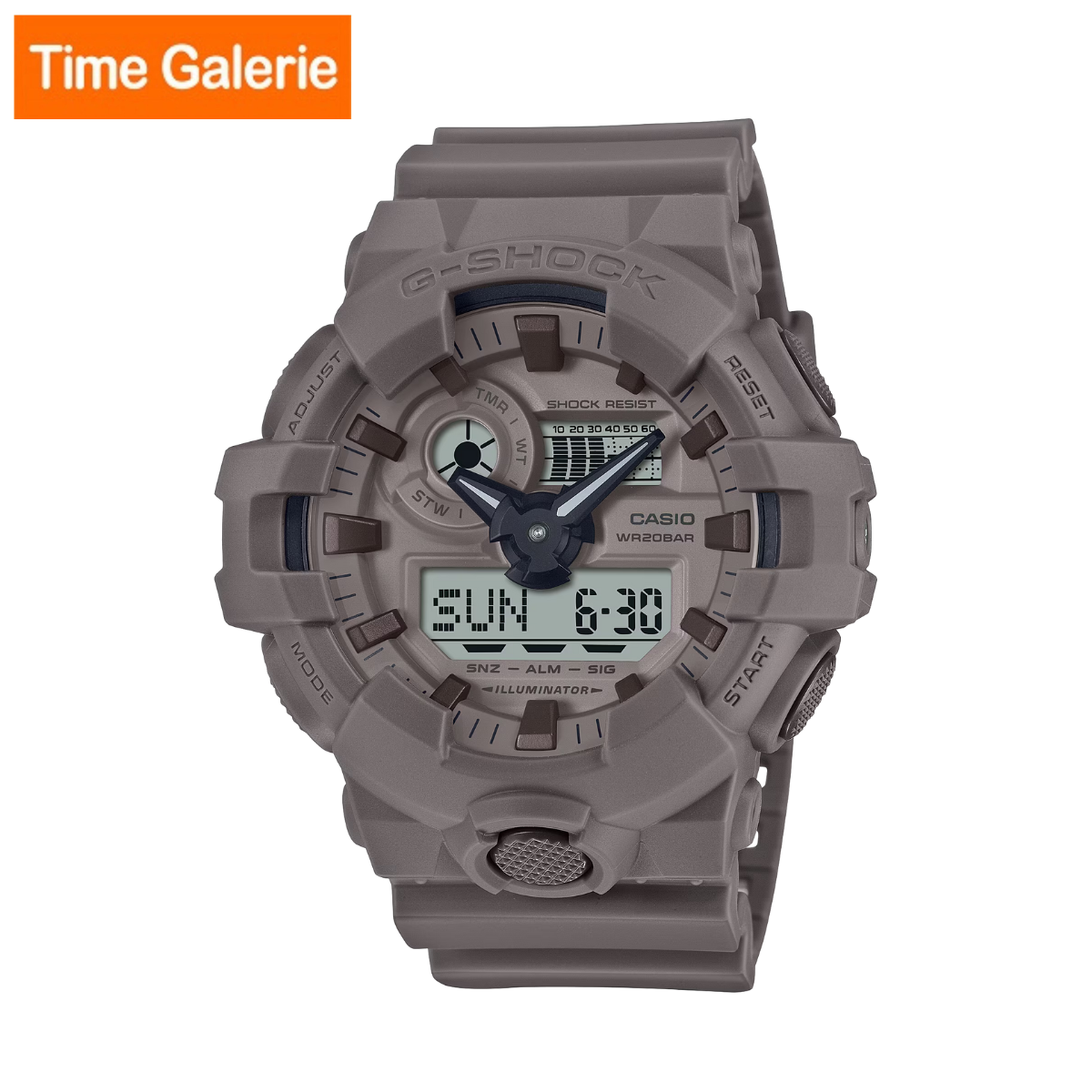 Casio G-Shock GA-700NC-5ADR | ANA-DIGIT WATCH | ANALOG-DIGITAL WATCH ...