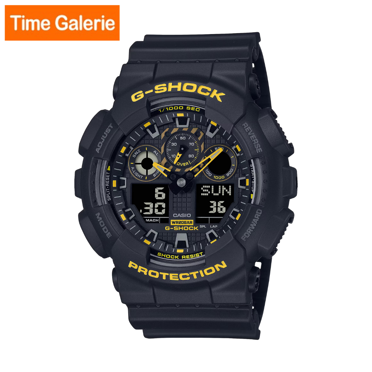 Casio G-Shock GA-100CY-1ADR | Ana-Digit Watch | Analog-Digital Watch ...