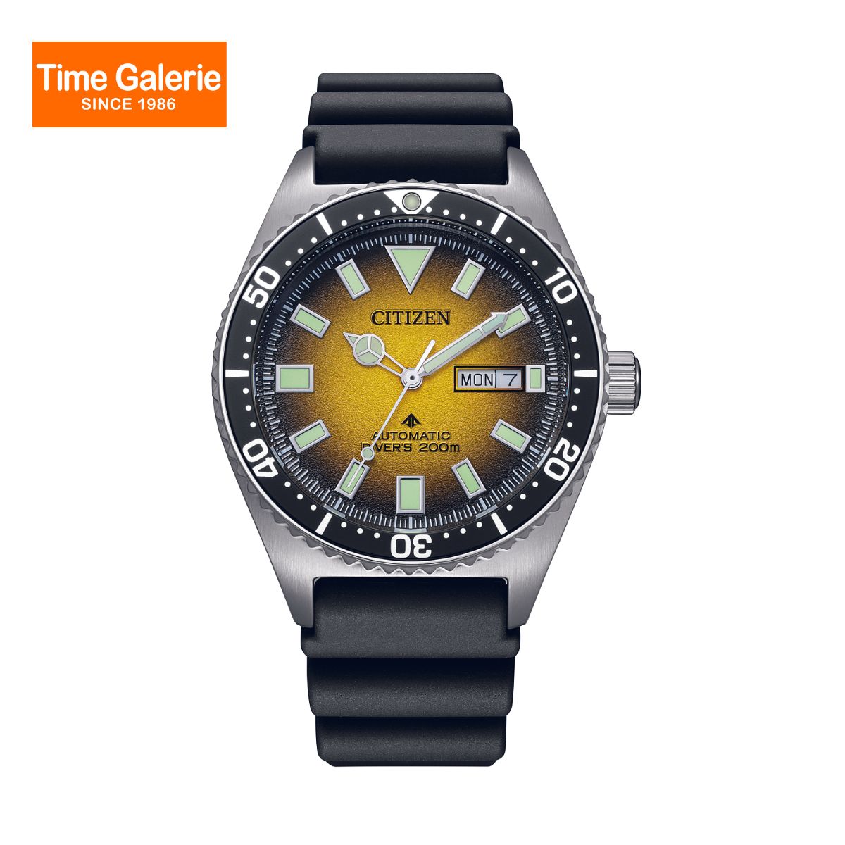 Citizen Promaster NY0120-01X Polyurethane Strap Men Watch