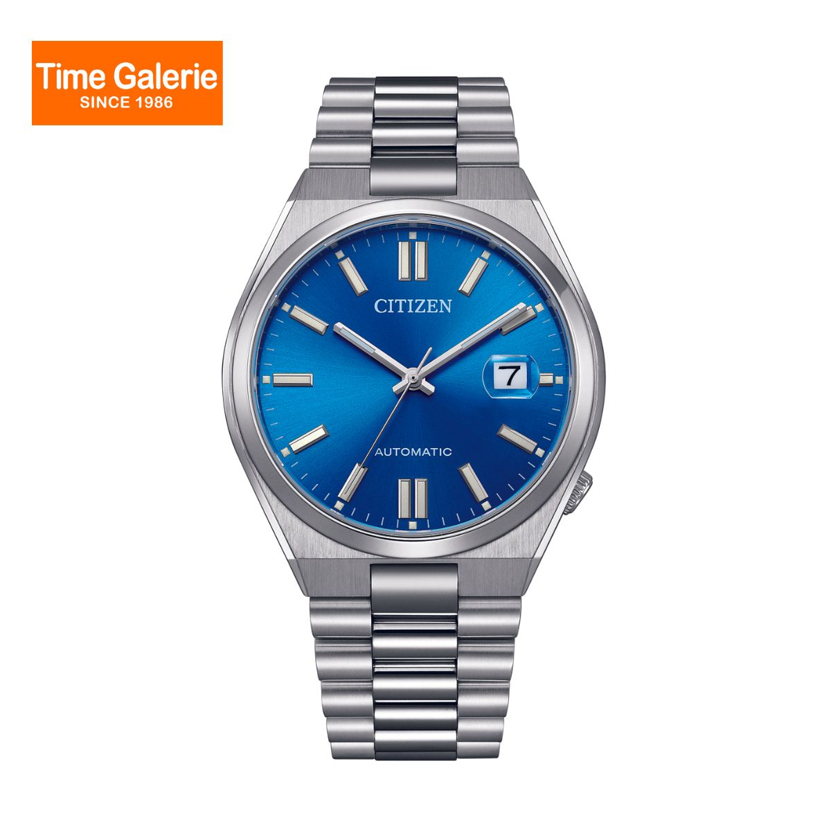 Citizen NJ0158-89L Mechanical Stainless Steel Ocean Blue Pastone Men Watch