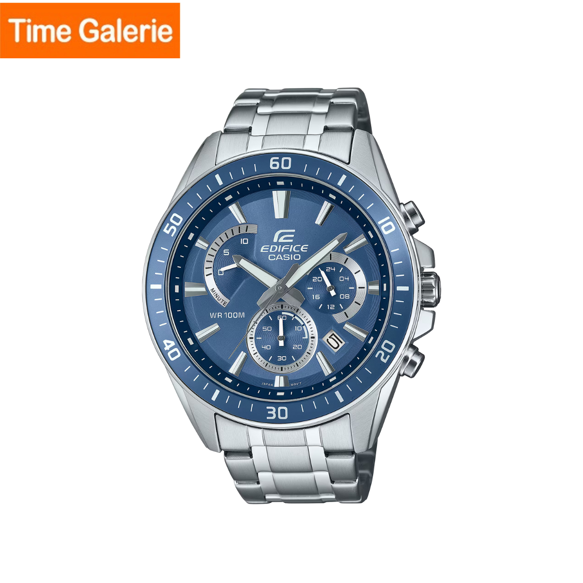 Casio Edifice EFR-552D-2A Standard Chronograph Stainless Steel Watch