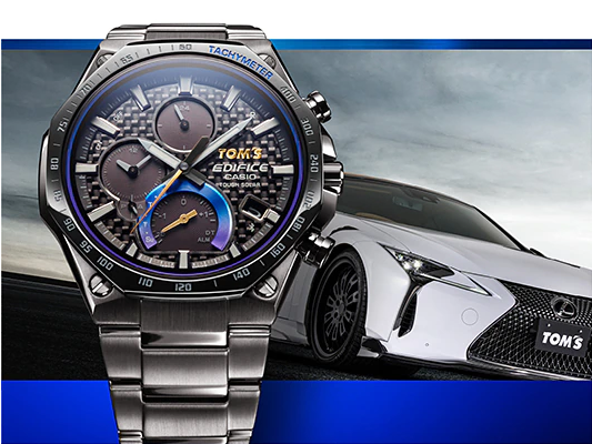 Casio to Release EDIFICE Collaboration Model with TOM’S, Inspired by ...